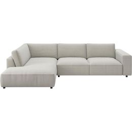 Musterring Ecksofa &raquo;MR LUCIA, Luxuri&ouml;se Wohlf&uuml;hlgarnitur von &laquo; Erstklassige Kammerkissen, komfortable Umbauecke & zeitloser Look beige 88% Polyester, 12% 