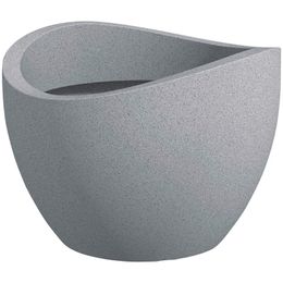 Scheurich Blumentopf &raquo;30/250&laquo; grau B/H/T: 49,5cm x 37,1cm x 49,5cm