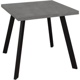 M&auml;usbacher Bistrotisch &raquo;Big Bistro Metall&laquo; Eckige Platte BHT 70x75x70 cm B/H/T: 70cm x 75cm x 70cm