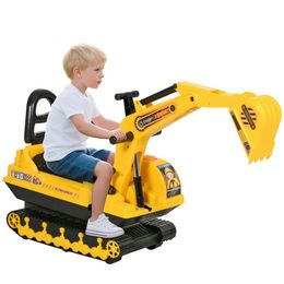 ComfortXL Sitzbagger, Gelb, Kunststoff, 24x58.5x78 cm, Spielzeug, Kinderspielzeug, Kinderautos & Elektro-Kinderautos