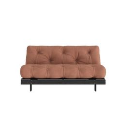 Karup Design Daybett &raquo;Roots Sofa Bed, Schlafsofa,, Bettfunktion, FSC -Massivholz,&laquo; Inkl. Futonmatratze, Made in Europe, langlebig, B: 140 oder 160 cm braun Bezug: 
