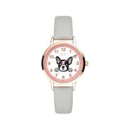 Cool Time Damen Cool Time Quarzuhr &raquo;The Cool Grey Bully&laquo; Armbanduhr, Kinderuhr, M&auml;dchen, analog Einheitsgr&ouml;&szlig;e