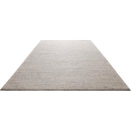 Teppich &raquo;Toulouse&laquo; rechteckig 10 mm H&ouml;he Naturfaser Teppich aus 50% Wolle 50% Jute, Wohnzimmer grau Jute, Wolle B : 160cm 1 Stk., 10mm, L: 230cm