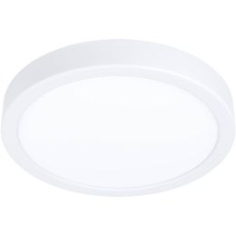 Eglo Deckenleuchte &raquo;ARGOLIS 2&laquo; LED-Modul 1 Stk. Warmwei&szlig; Deckenleuchte aus Stahl - 20,5W - Warmwei&szlig; wei&szlig; &Oslash; 28,5 H: 3cm, 1 Stk.