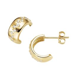 Firetti Damen Paar Ohrstecker &raquo;Schmuck Geschenk Silber 925 Ohrschmuck Ohrringe&laquo; mit Zirkonia (synth.) Silber 925 (Sterlingsilber)