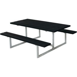 Plus Garten-Essgruppe &raquo;&raquo;Basic&laquo; Kombim&ouml;bel&laquo; 1 Stk. tlg. 177x160x73/45 cm schwarz B/H/T: 160cm x 73cm x 177cm
