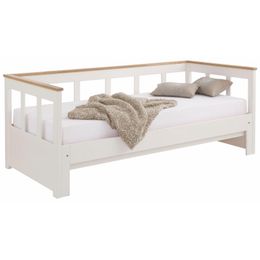 OTTO home Daybett &raquo;"AIRA" Kinderbett, G&auml;stebett, Skandi- Design, Schublade optional&laquo; FSC zertifiziertes Massivholz, mit ausziehbarer Liegefl&auml;che, 