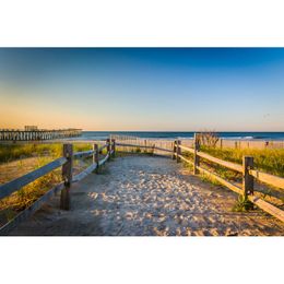 papermoon Fototapete &raquo;Dunes Atlantic Ocean&laquo; glatt bunt Vlies B/L: 3,5m x 2,6m, Bahnen: 7 Stk.