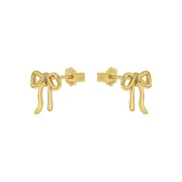 Amor Damen Paar Ohrstecker &raquo;Schmuck Geschenk, Schleife&laquo; Silber 925 (Sterlingsilber)