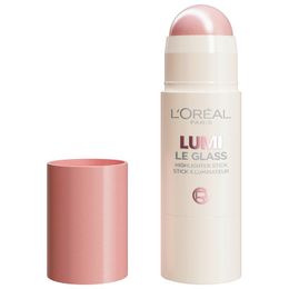 L'Or&eacute;al L'or&eacute;al Paris Damen L'OR&Eacute;AL PARIS Highlighter &raquo;LUMI LE GLASS HIGHLIGHTER STICK&laquo; verleiht einen sofortigen Glow rosa 5 g