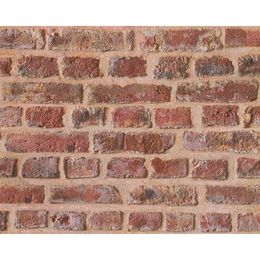 Livingwalls living walls Papiertapete &raquo;Authentic Walls Backstein Optik&laquo; 3D-Optik Steinoptik gemustert matt realistisch gepr&auml;gt StrukturTapete Stein Tapeten 