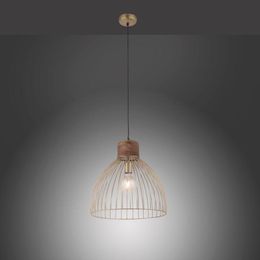JUST LIGHT Pendelleuchte &raquo;ALAMI&laquo; E27 1 Stk. ExklusiveE27 gold 1, H: 120cm, 1 Stk.