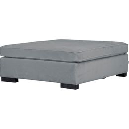 Home Affaire Polsterhocker &raquo;Skara XXL&laquo; Passend zur Serie &raquo;Skara XXL&laquo;. grau 100% Polyester B/H/T: 120cm x 48cm x 130cm, Samtoptik