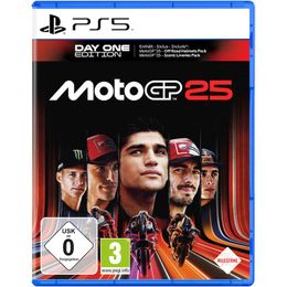 Milestone Spielesoftware &raquo;MotoGP 25&laquo; PlayStation 5 transparent M&ouml;chtest du maximalen Spielspa&szlig; oder eine echte Simulationsherausforderung ? St&uuml;rze dich mit dem 