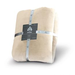 Irisette Wohndecke &raquo;Relax 8900&laquo; kuschelig weich und pflegeleicht beige Kunstfaser B/L: 150cm x 200cm
