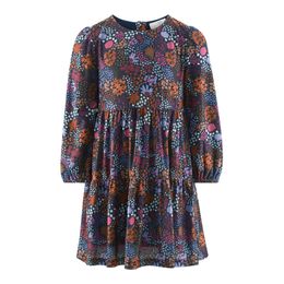 happy girls Kleid M&auml;dchen Gr&ouml;&szlig;e 98/104 navy / beere / mandarine / wei&szlig;