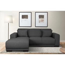 OTTO home Ecksofa &raquo;BORNHOLM L-Form, B: 234 cm - OTTO. Verl&auml;ssliche Qualit&auml;t.&laquo; Recamiere links oder rechts bestellbar, Wellenfederung, inkl. 2 Kissen 