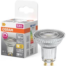 Osram LED-Leuchtmittel &raquo;LED SUPERSTAR PAR16 Reflektorlampe&laquo; GU10 1 Stk. Warmwei&szlig; transparent Einheitsgr&ouml;&szlig;e