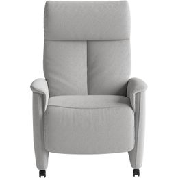 Sit & More sit&more TV-Sessel &raquo;Cremona Comfort&laquo; wahlweise manuell oder elektrischer Funktion mit Akku grau 98% Polyester, 2% Polyamid Flachgewebe, Ergonomie M2,