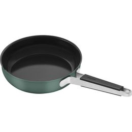 Zwilling Bratpfanne &raquo;Pure&laquo; Edelstahl 18/10 1 Stk. tlg. Keramikbeschichtung, Stay-Cool Griffe, Edelstahl gr&uuml;n &Oslash; 24cm + H&ouml;he 21,7cm