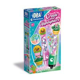 Clementoni Kreativset &raquo;Idea, Deine Textmarker-Kreationen - Garten&laquo; bunt Einheitsgr&ouml;&szlig;e