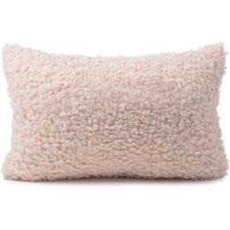 G&ouml;zze Dekokissen &raquo;Curly Kissen Rolf&laquo; rosa Polyester B/L: 30cm x 50cm, 1 Stk.