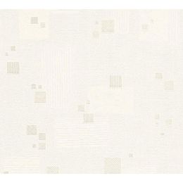 Livingwalls living walls Vliestapete &raquo;New Look&laquo; einfarbig uni unifarben leicht strukturiert Struktur Tapete Natur Metallic Tapeten Wohnzimmer Schlafzimmer Design 