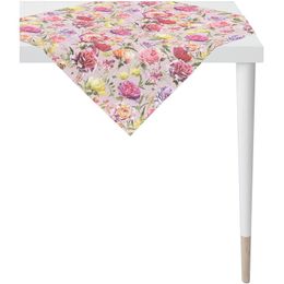 Apelt Mitteldecke &raquo;7701 SUMMERTIME, Sommerdeko, Sommer&laquo; Digitaldruck bunt Baumwolle, Polyester B/L: 100cm x 100cm, 1 Stk., quadratisch