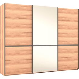 Musterring Schwebet&uuml;renschrank &raquo;Sorrent, Kleiderschrank, Schrank, Schiebet&uuml;ren&laquo; Teilmassiv Eiche, MADE IN GERMANY, T&uuml;ren in Eiche massiv mit Kassetten-Optik, 