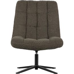 Woood Drehsessel &raquo;Job mit Teddy-Bezug und Drehmechanismus B 70 x T 85 x H 101 cm&laquo; Sehr hohe Verschlei&szlig;festigkeit, Tragkraft 140 kg, 360&deg; 