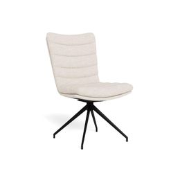 ACTONA GROUP Esszimmerstuhl &raquo;Grafton, Polsterstuhl, Stuhl&laquo; (Set) 2 Stk.Stuhl, Boucl&eacute;, L-Form, Drehfunktion, Sitzh&ouml;he 48,5 beige Stoff B/H/T: 50,5cm x 