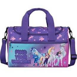 Scooli Kinder Sporttasche &raquo;Jurassic World&laquo; lila B/H/T: 35cm x 23cm