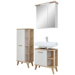 Badm&ouml;bel-Set &raquo;3-teilig, mit Soft-Close T&uuml;ren&laquo; Set, 3 Stk. tlg. B/H/T: 111cmcm x 200cmcm x 33cmcm