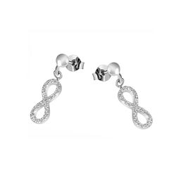 Firetti Damen Paar Ohrstecker &raquo;Schmuck Geschenk Silber 925 Ohrschmuck Glitzer&laquo; mit Zirkonia (synth.) silber Silber 925 (Sterlingsilber)