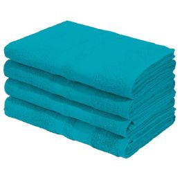 OTTO home Duscht&uuml;cher &raquo;Vanessa, 4 Duscht&uuml;cher, 70x140cm, in Standard- und Premium-Qualit&auml;t&laquo; Handt&uuml;cher mit Bord&uuml;re, 100% Baumwolle, einfarbig, weich 