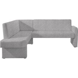 Home Affaire Eckbank &raquo;Umag&laquo; Sitz und R&uuml;cken gepolstert, verschiedene Qualit&auml;ten grau Holzwerkstoff, Massivholz, Polyester B/H/T: 210cm x 89cm x 160cm,