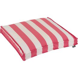 HOCK Sitzkissen &raquo;Classic Streifen&laquo; mit Streifen pink Polyacryl (dralon ) B/L: 50cm x 50cm, 1 Stk.
