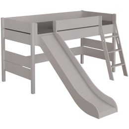 Paidi Spielbett &raquo;TIAGO in verschiedenen Gr&ouml;&szlig;en und Farben, mit Leiter und Rutsche&laquo; H&ouml;he 120 cm, 120kg Tragkraft, 5 Jahre Garantie, Rausfallschutz, 