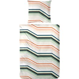 Primera Bettw&auml;sche &raquo;Cake Pop&laquo; 2 Stk. im modernen Look gr&uuml;n Renforc&eacute;, Obermaterial: 100% Baumwolle B/L: 135cm x 200cm, 1 Stk., 1 Stk., Renforc&eacute;, B/L: 80cm x 
