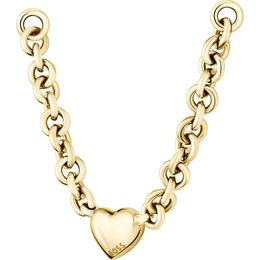 BOSS Damen BOSS Kette mit Anh&auml;nger &raquo;HONEY LOVE&laquo; gold Edelstahl, L: 43 B: 12mm