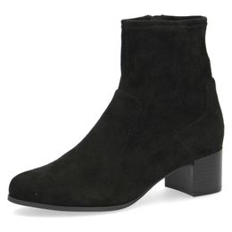 Caprice Damen Stiefelette , Blockabsatz, Businessschuh mit praktischem Innenrei&szlig;verschluss schwarz 36