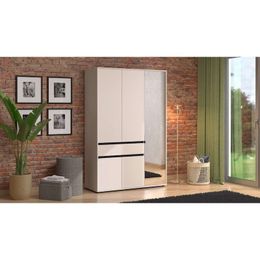Home Affaire Kleiderschrank &raquo;Corbett, grifflose Optik, FSC-zertifziert, Made in Europe&laquo; 138 oder 182,5cm breit, 211cm hoch und 54,5cm tief, mit 