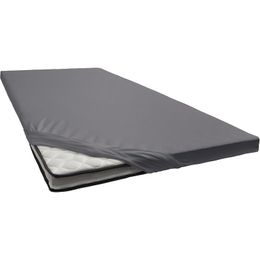 Estella Spannbettlaken &raquo;Jersey Topper aus Baumwolle mit Elasthan&laquo; f&uuml;r Topper bis 10 cm H&ouml;he grau Jersey, Obermaterial: 97% Baumwolle, 3% Elasthan B/L: 100cm x