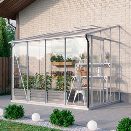 Vitavia Anlehngew&auml;chshaus &raquo;Osiris 5200&laquo; silber B/H/T: 190cm x 254cm