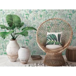 Livingwalls living walls Vliestapete &raquo;House of Turnowsky Designertapete Floral&laquo; leicht gl&auml;nzend matt glatt Blumentapete Tapeten Wohnzimmer Schlafzimmer K&uuml;che 