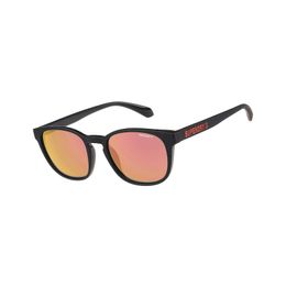 Superdry Herren Sonnenbrille &raquo;Modell 996097&laquo; Form Karree/Soft, Logoschriftzug auf B&uuml;gel, Injectionfassung schwarz Einheitsgr&ouml;&szlig;e