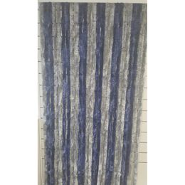 EXPLORER T&uuml;rvorhang Hakenaufh&auml;ngung 1 Stk. tlg. silber Chenille, Polypropylen 200cm, Hakenaufh&auml;ngung, 100cm