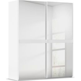 Rauch Schwebet&uuml;renschrank &raquo;Kleiderschrank Schrank Garderobe Schlafzimmerschrank SCALE-LINE&laquo; edle Optik mit Bauchbinde in Korpusfarbe Spiegelfront MADE