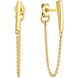 Firetti Damen Paar Ohrstecker &raquo;Schmuck Geschenk Gold 375 Ohrschmuck Ohrringe St&auml;bchen&laquo; gold Gelbgold 375