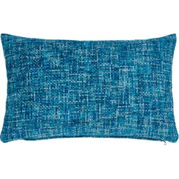 done. Dekokissen &raquo;Twist&laquo; Geflochtene Optik blau Polyester B/L: 40cm x 60cm, 1 Stk.